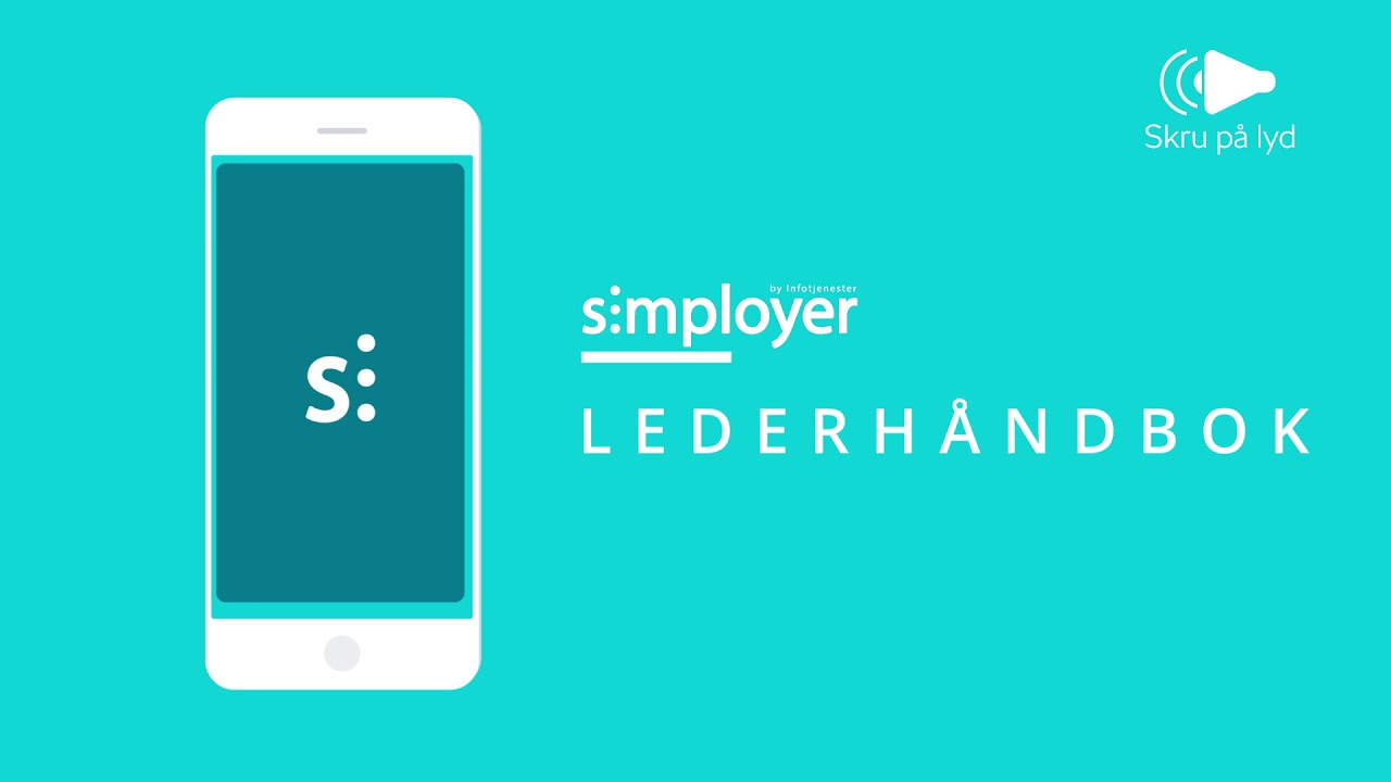 Simployer HRM system | Lederhåndbok - YouTube
