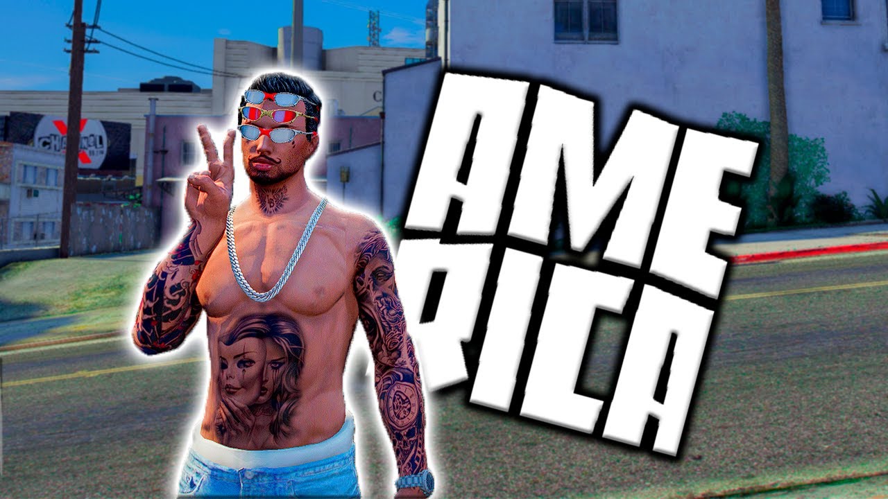 PRIMEIRA VEZ JOGANDO NA AMERICA CITY no GTA RP - YouTube