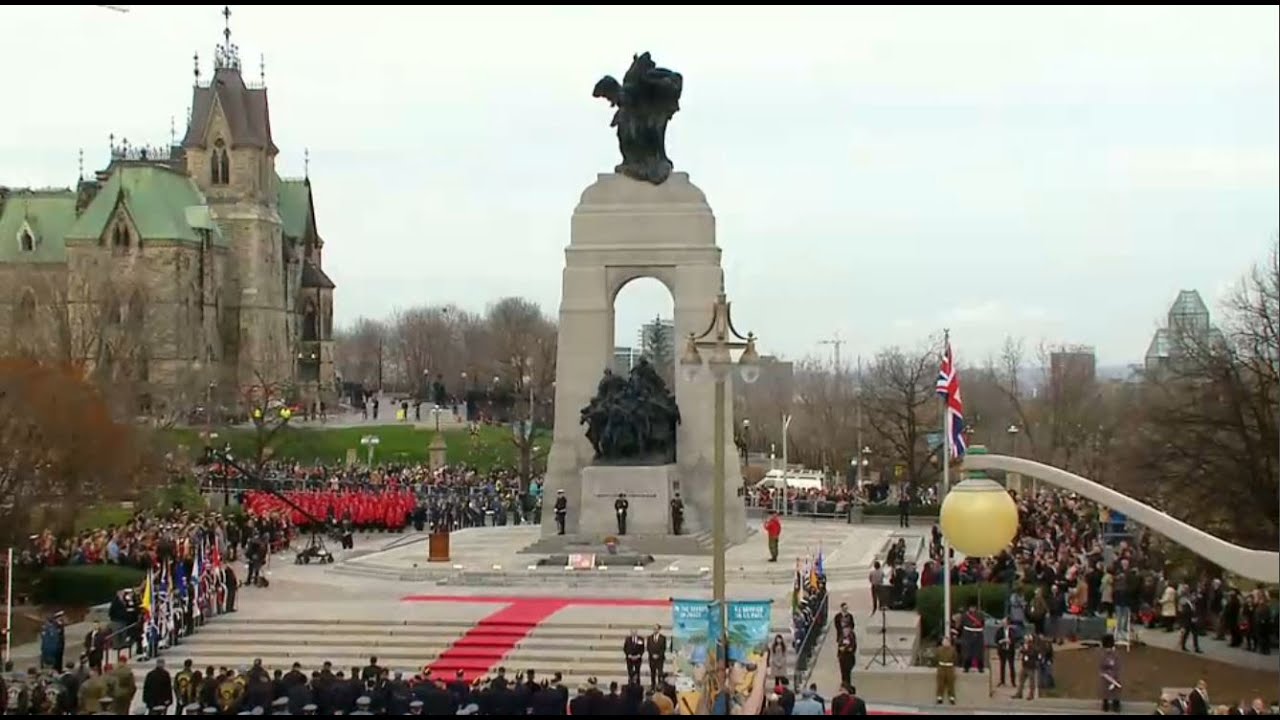 Remembrance Day ceremony at the National War Memorial in Ottawa – November 11, 2022 - YouTube