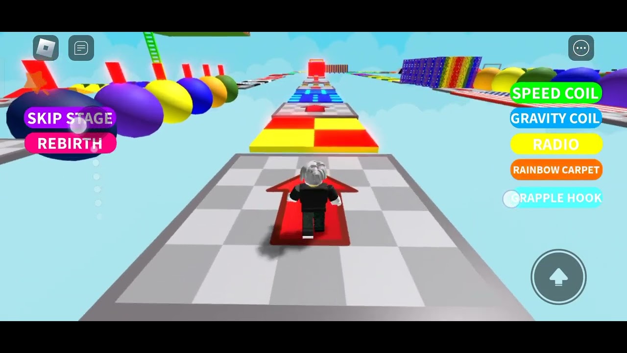 roblox rainbow obby 🌈 - YouTube