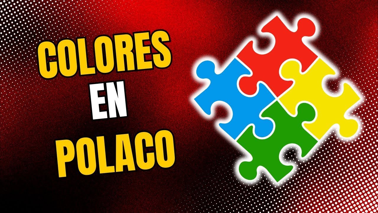 LECCIÓN 6: Aprende COLORES en polaco en 5 minutos - YouTube