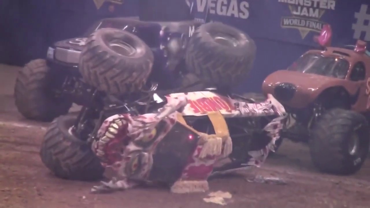 Monster Jam Salt Lake City 2017 Racing Donuts Wheelies Freestyle ...