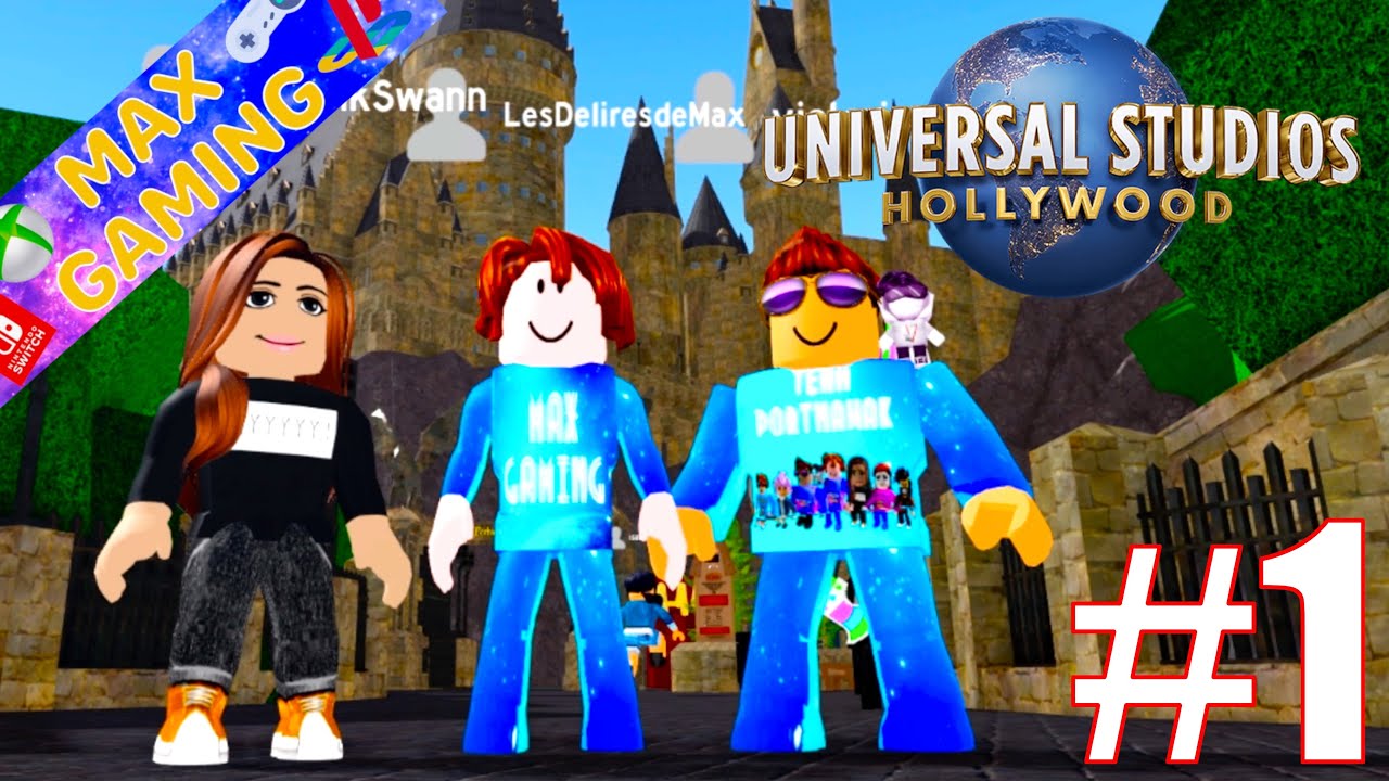 ON VA À UNIVERSAL STUDIOS FLORIDE C’EST GÉNIAL ! Roblox Universal ...