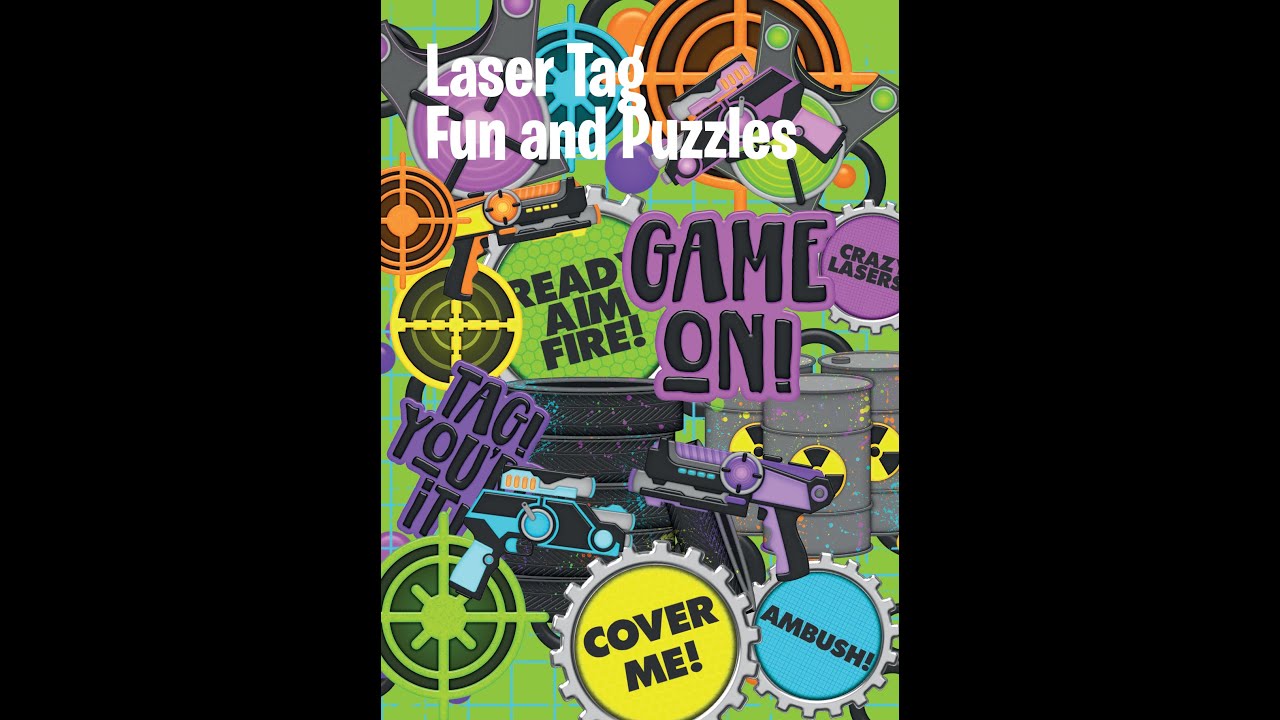 Laser Tag Activity Booklet From PBK - YouTube