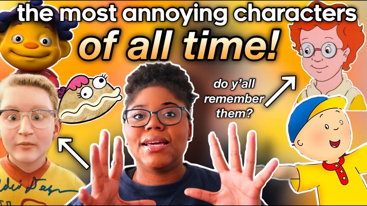 The MOST ANNOYING Cartoon Characters of ALL TIME! (my unpopular ...