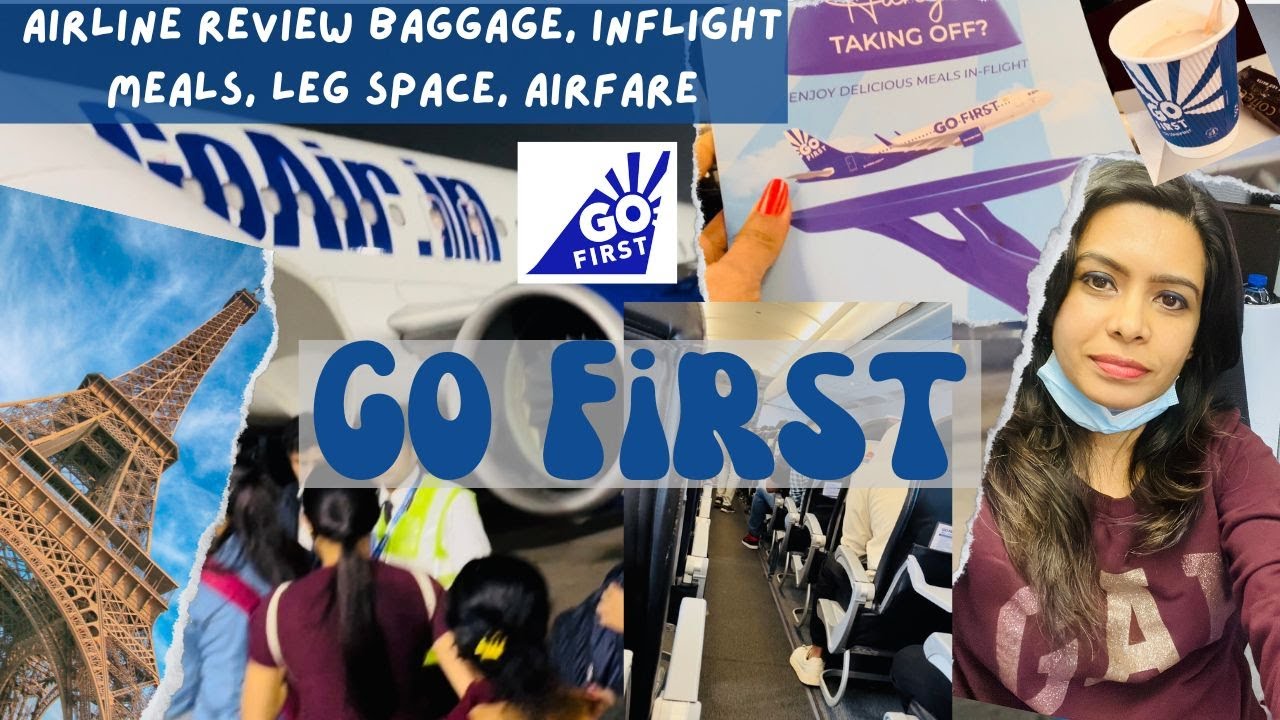GO FIRST FLIGHT REVIEW ECONOMY CLASS - YouTube