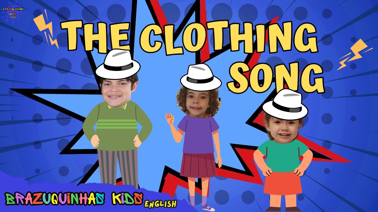 The clothing song - kids music - YouTube