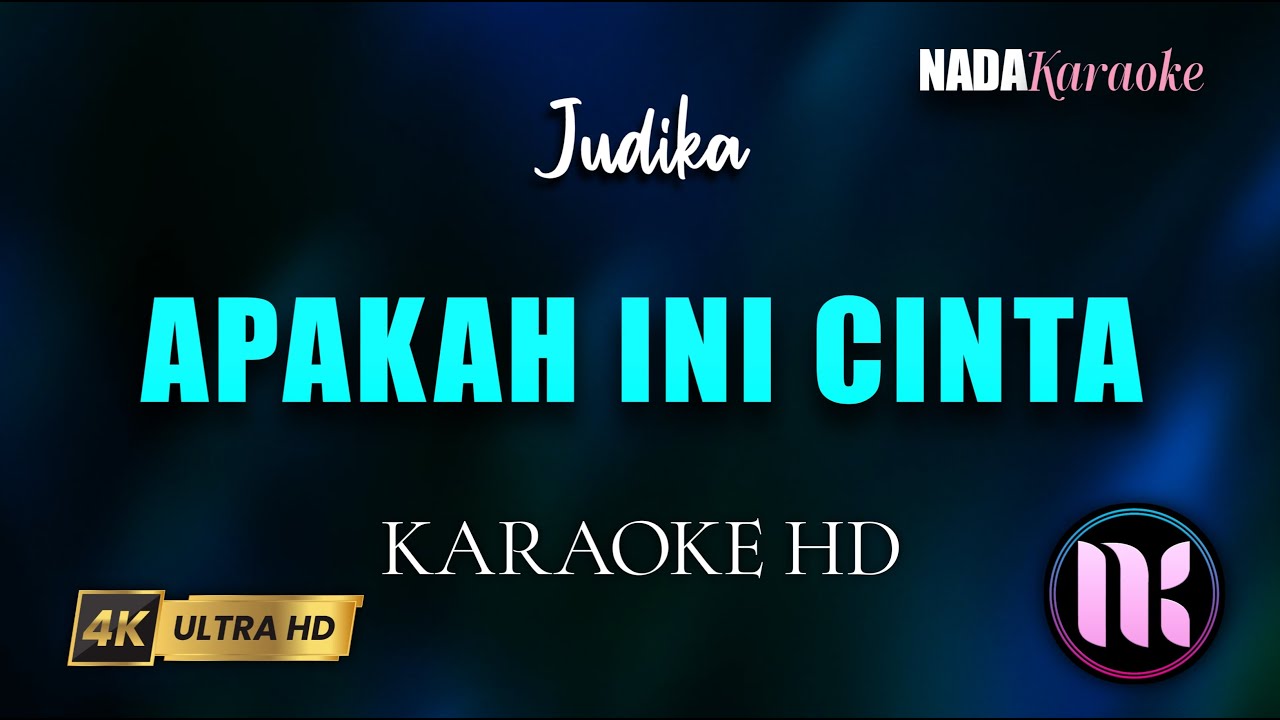Apakah Ini Cinta Karaoke - Judika - YouTube