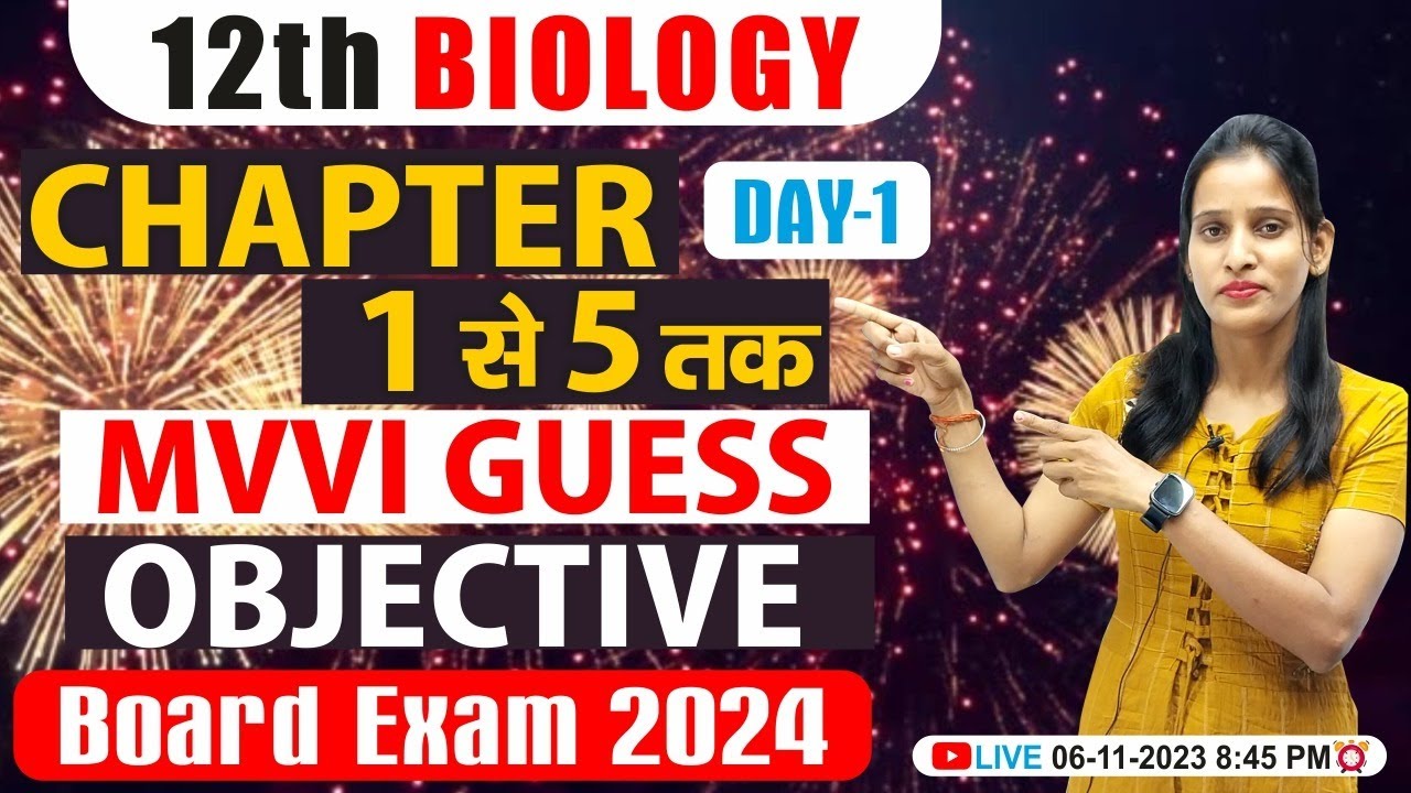 12th biology vvi guess objective 2024,/class 12 biology most important ...