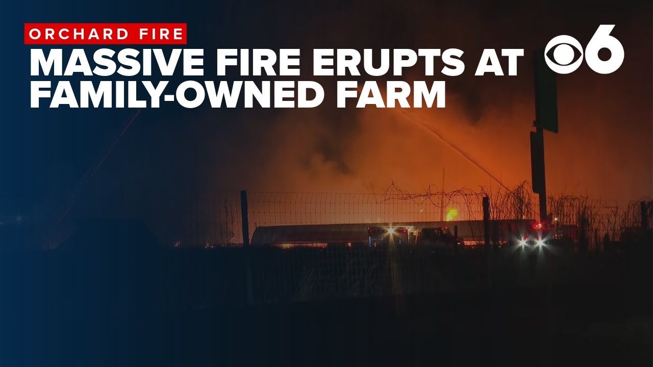 Samascott Orchards Fire - YouTube