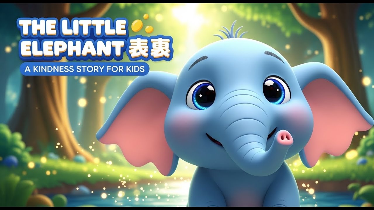 The Little Elephant 🐘 | A Heartwarming Kids Story About Kindness | 3D ...