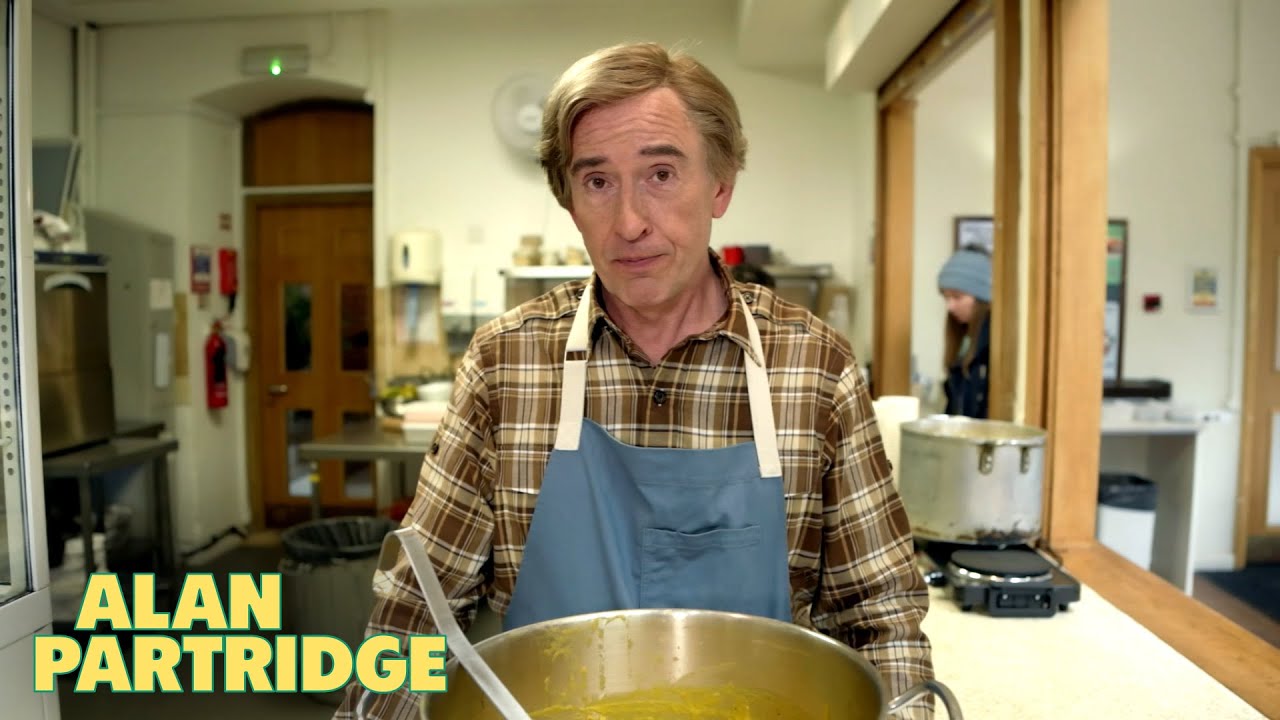 Soup Kitchen Alan Makes a Mess | How Are You? It's Alan (Partridge ...