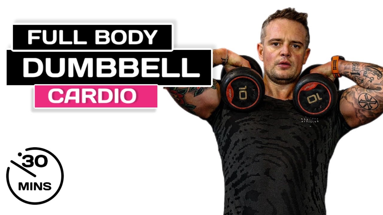 30 Minute DUMBBELL Workout | Full Body Cardio Circuit - YouTube