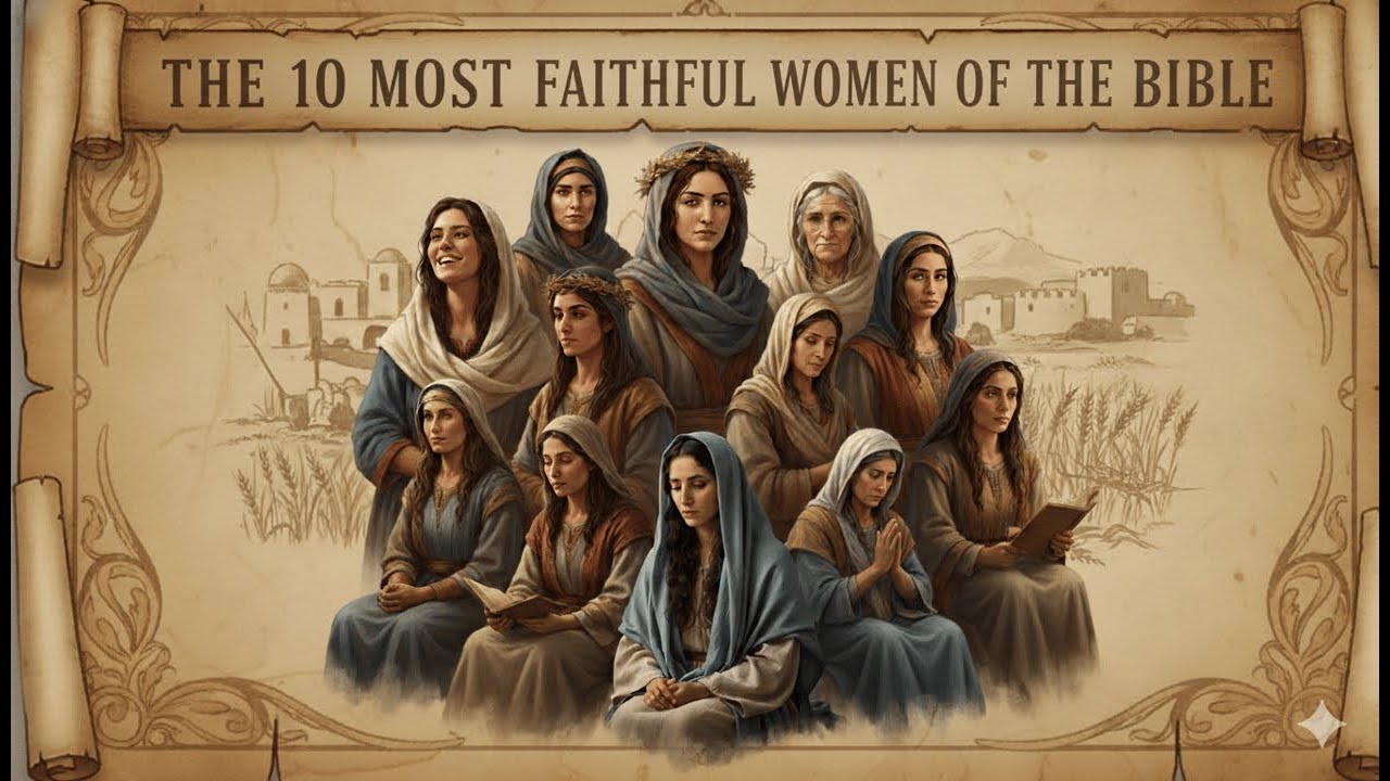10 MOST FAITHFUL WOMEN OF THE BIBLE - YouTube