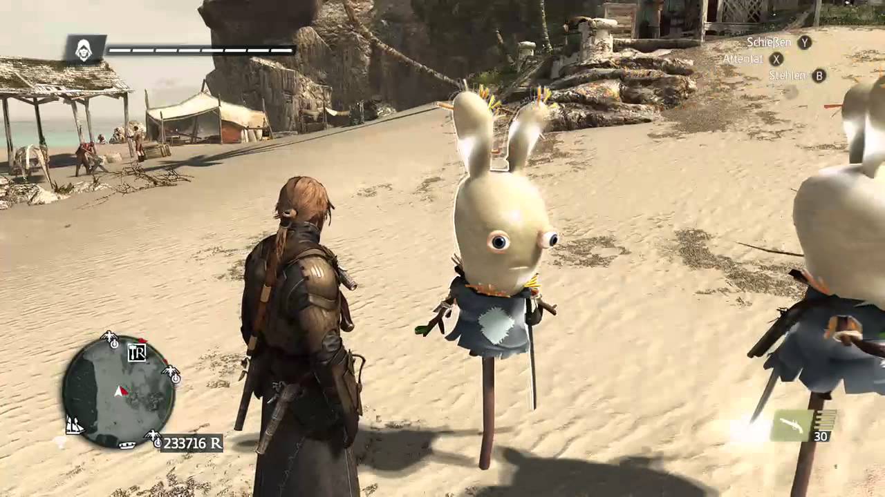 Assassin's Creed IV Black Flag Rabbit Cheat - YouTube