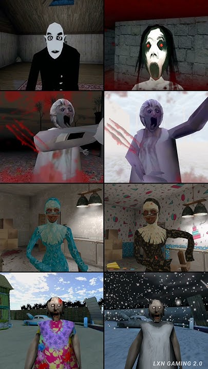 Nosferatu Vs Return Of Slendrina Vs Slendrina The Forest Vs Evil Nun Christmas Mod Vs Granny 3 ...