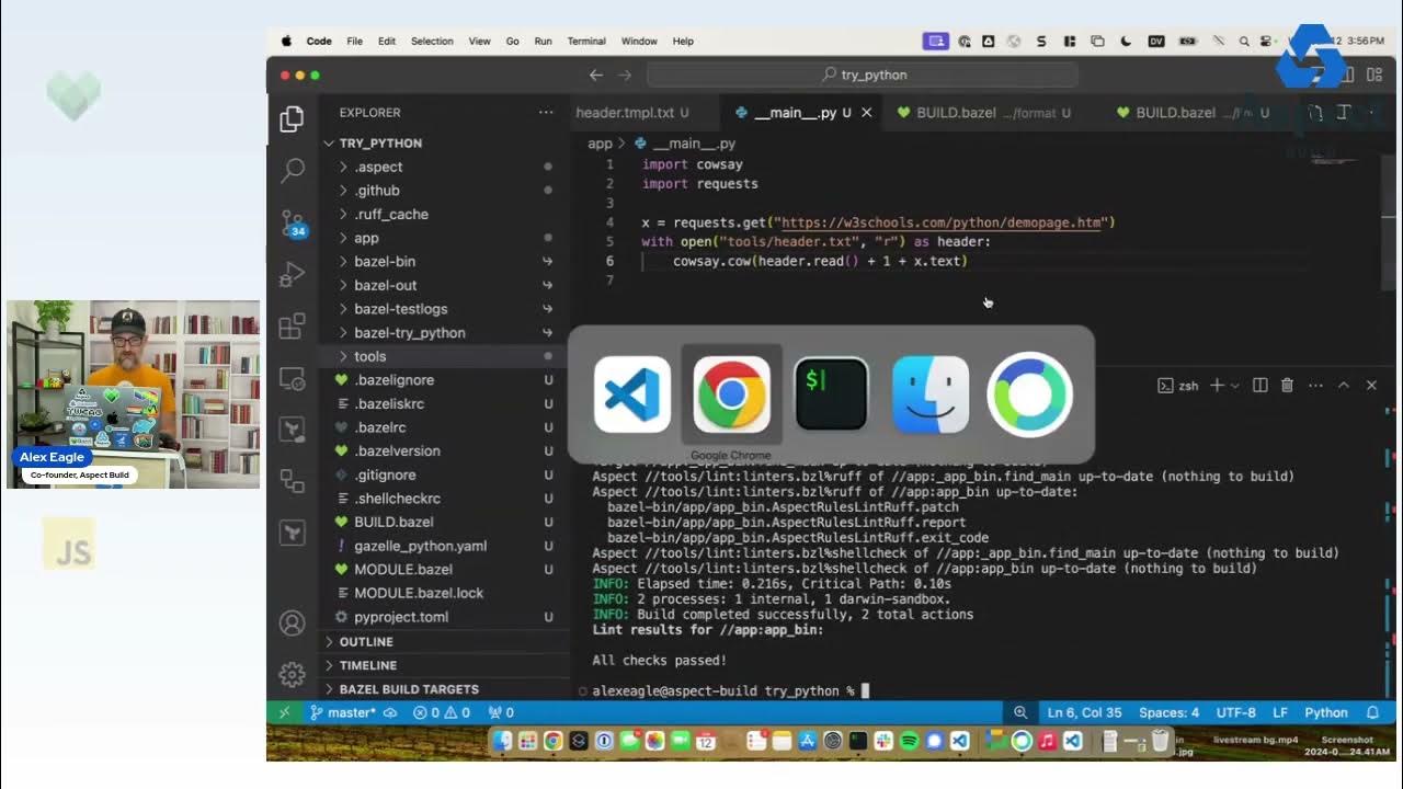 Intro To Bazel And Python Format And Lint Youtube