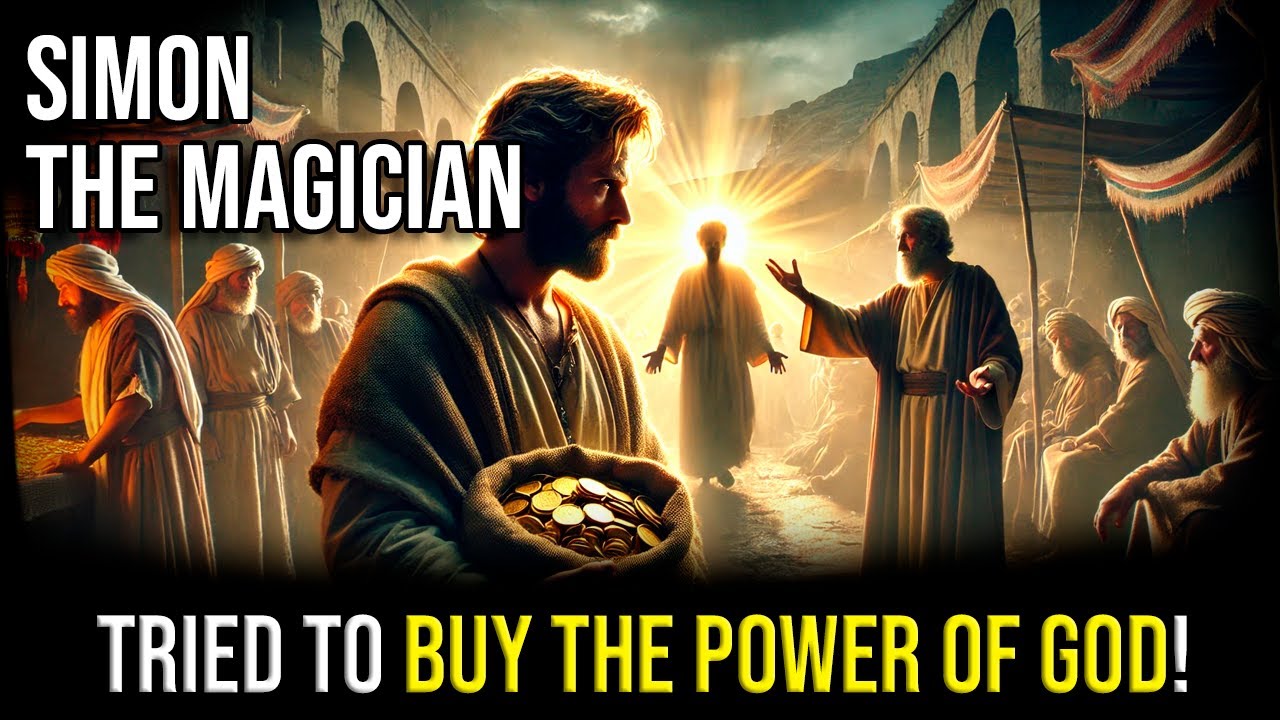 SIMON THE MAGICIAN: The Man Who Tried to Buy God’s Power - YouTube
