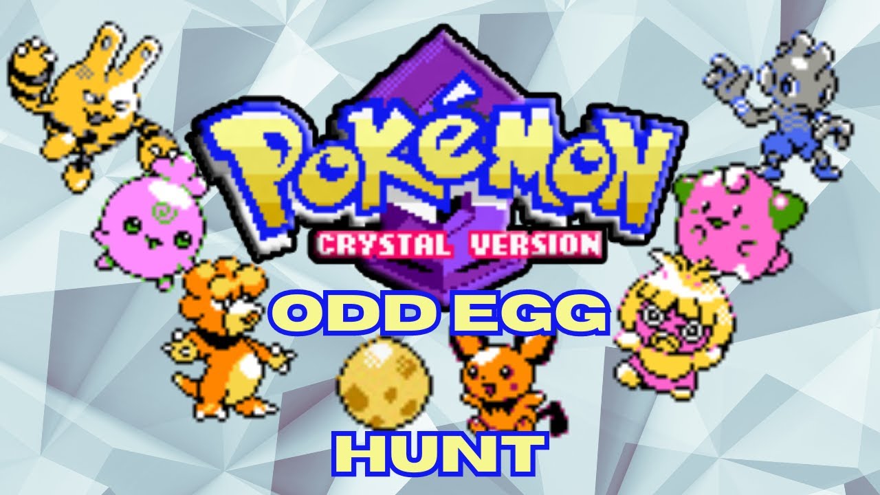 #shorts LIVE - HUNTING THE 1/8 SHINY ODD EGG // Pokemon Crystal VC on ...
