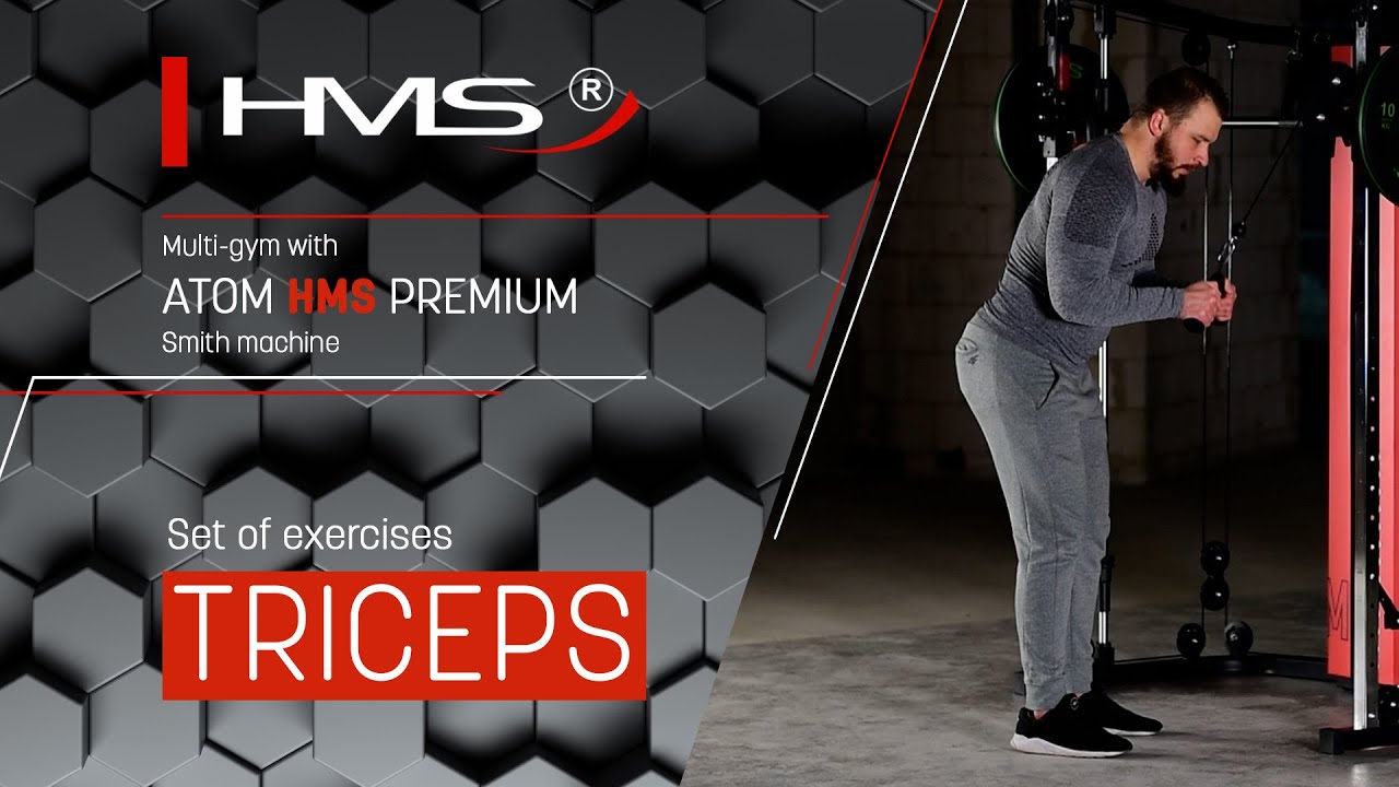 Smith Machine || TRICEPS || ATOM HMS - YouTube