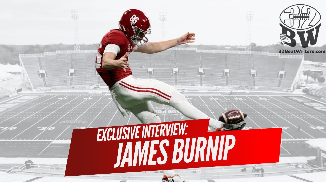 Alabama PunterJames Burnip Senior Bowl Interview - YouTube
