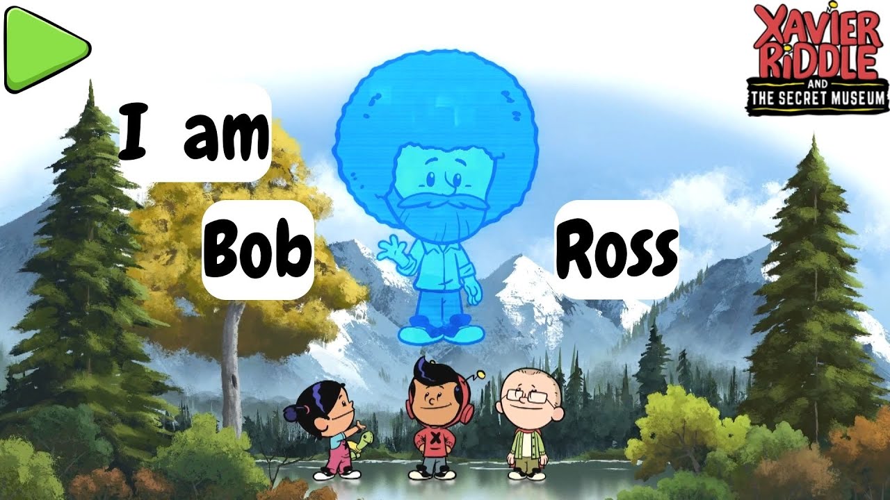 I am Bob Ross | Xavier Riddle and the Secret Museum | PBS KIDS Videos ...