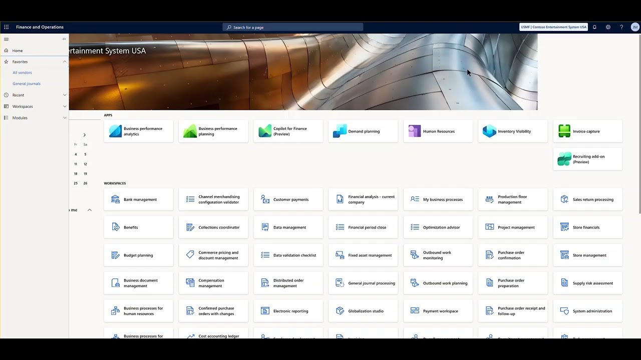 Navigating Through Dynamics 365 Finance and Operations (D365 F&O) - YouTube