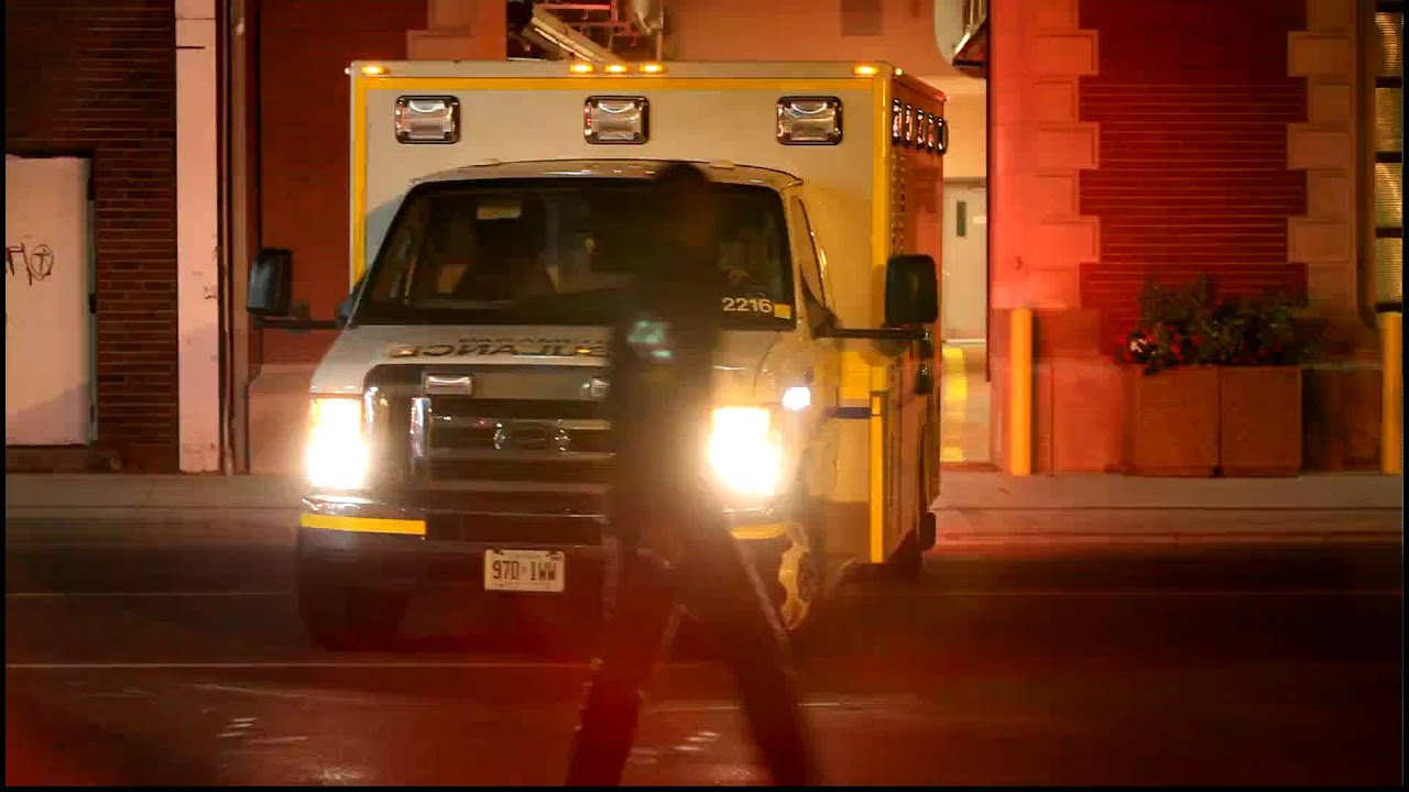 Hamilton EMS back in station - YouTube