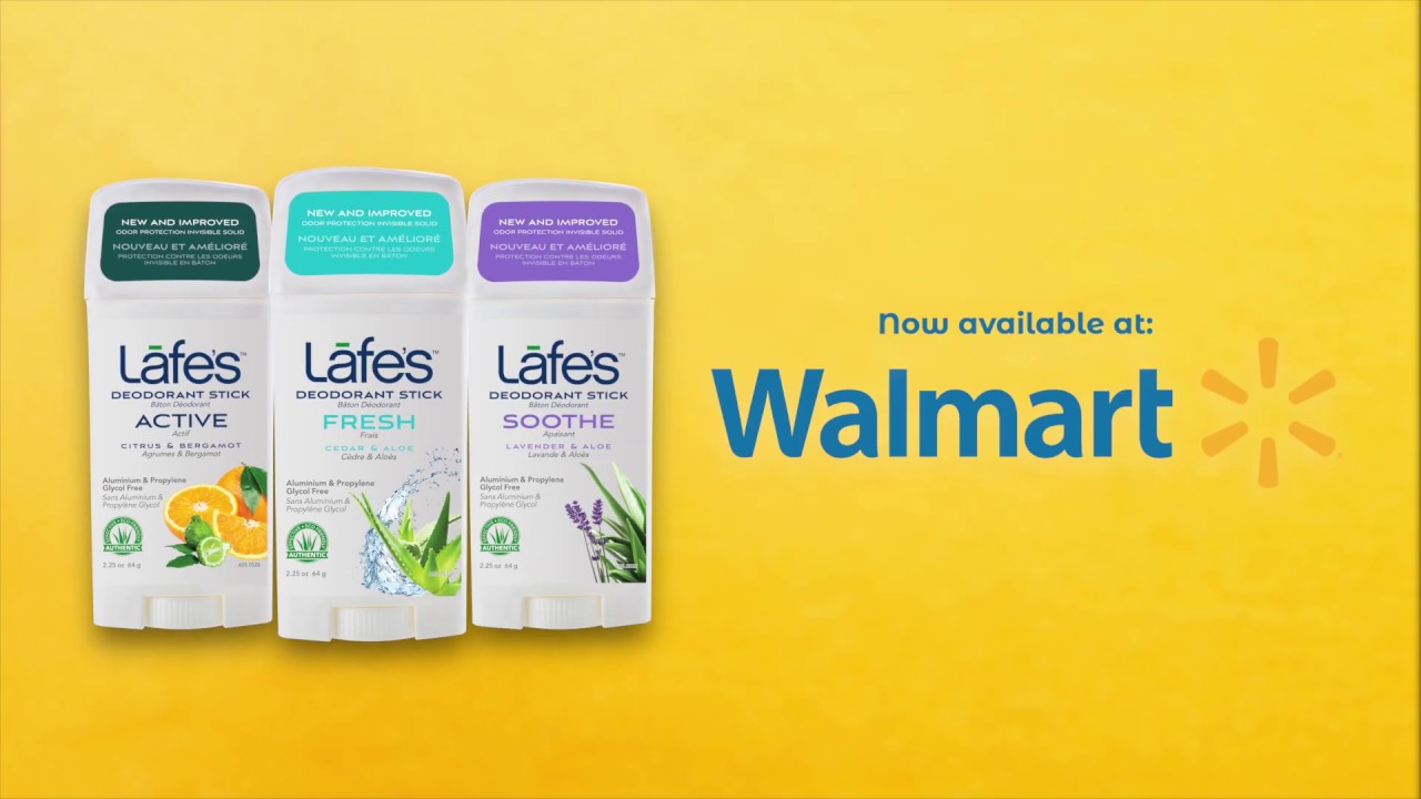 Lafe's: Natural Deodorant with Natural Goodness - YouTube