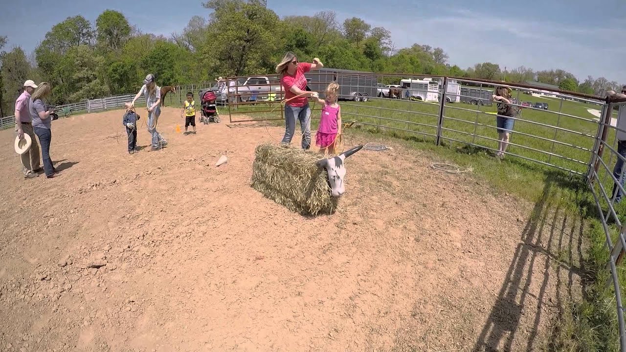 Landon Potts Memorial Roping Clinic - YouTube