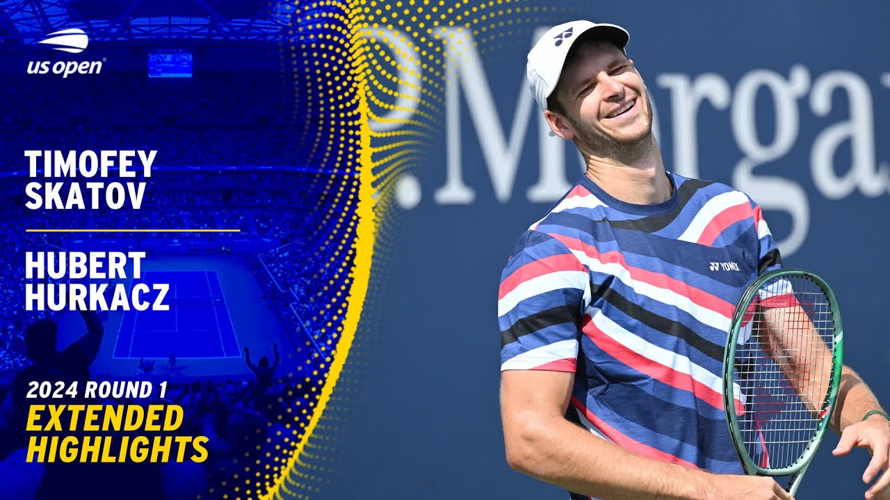 Timofey Skatov vs. Hubert Hurkacz Extended Highlights | 2024 US Open ...