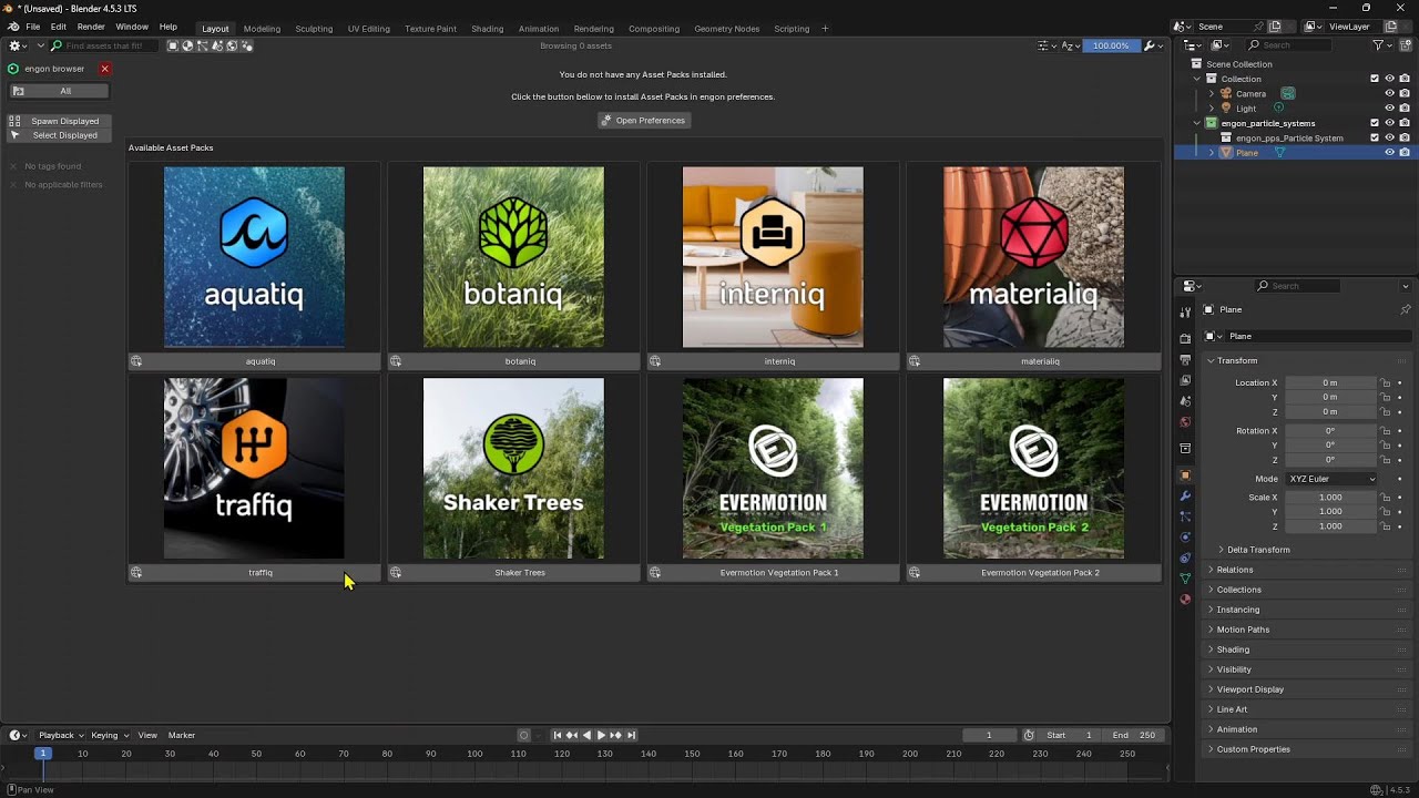 Videoguide - Download and Install Engon Addon for Blender to Get Access ...