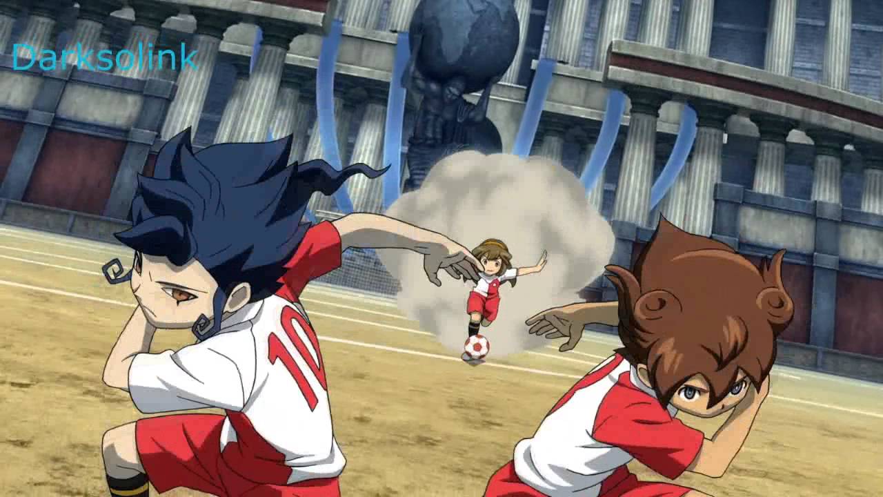 Inazuma Eleven Go Vs Danball Senki W Spark Edge Dribble+ Fire Tornado ...