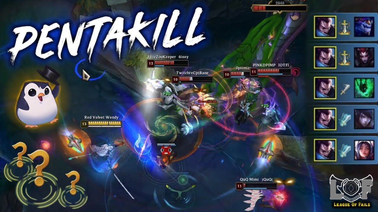 PENTAKILL League of Legends 2020 Montage - YouTube
