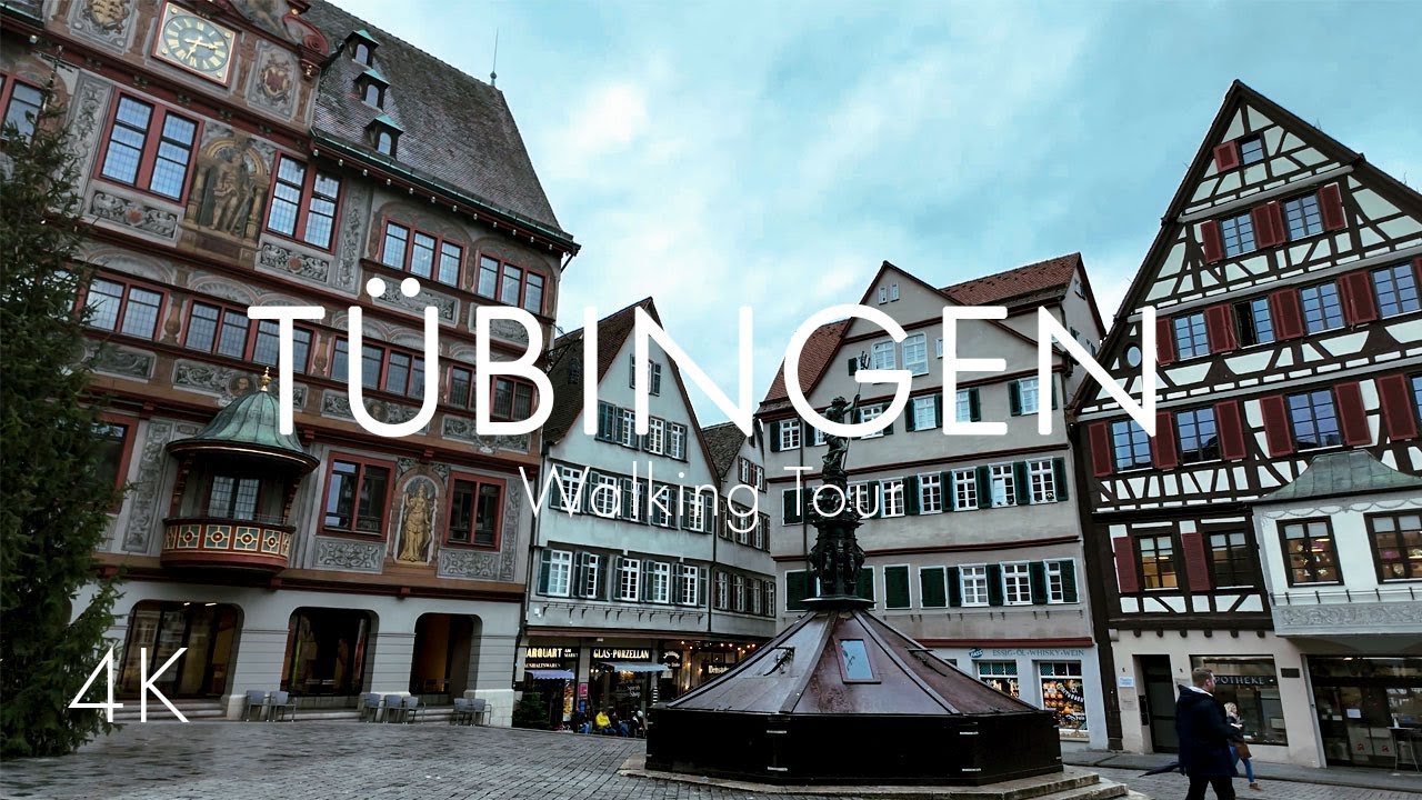 Tübingen | City Center | Walking Tour | 4K - YouTube