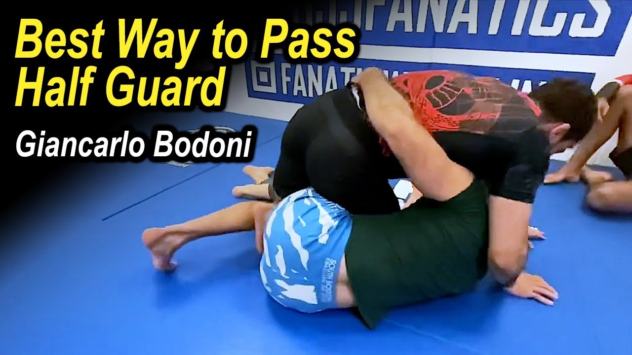 Best Way to Pass Half Guard by Giancarlo Bodoni - YouTube