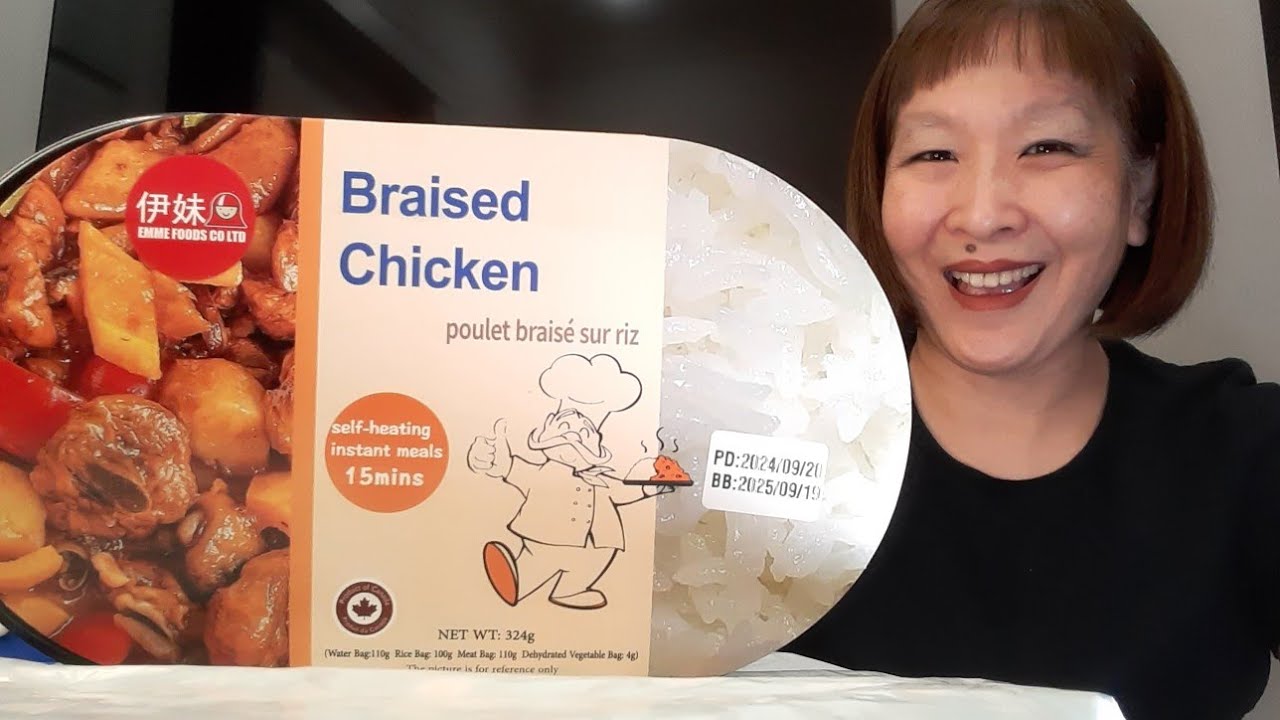 Self-Heating Sunday Supper **Braised Chicken on Rice Self-Heating Meal ...