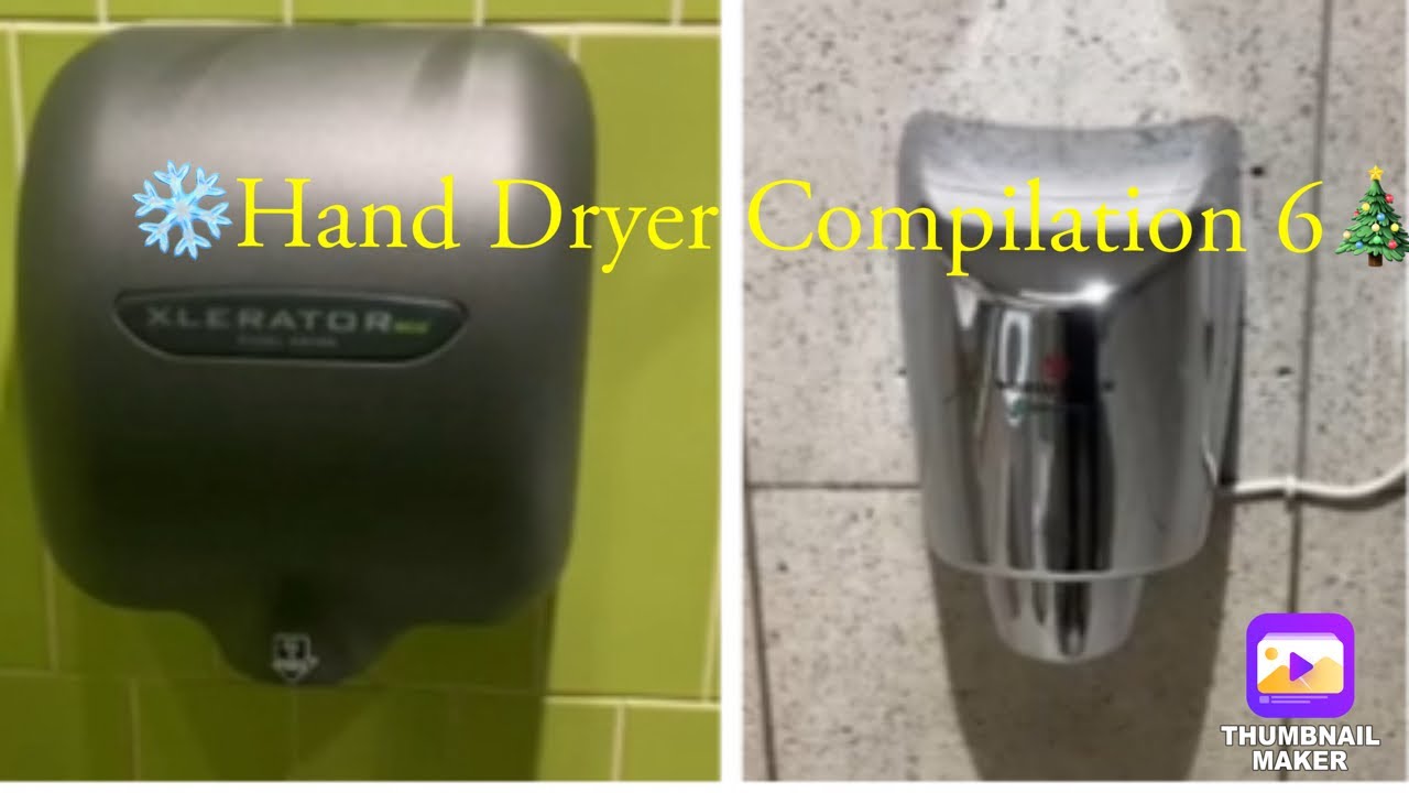 (Christmas Special) Hand Dryer Compilation 6 - YouTube