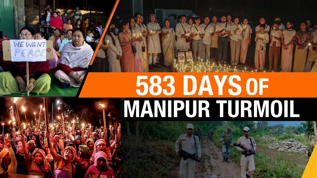Manipur | 583 days of Manipur Turmoil, When will peace return? #manipur ...