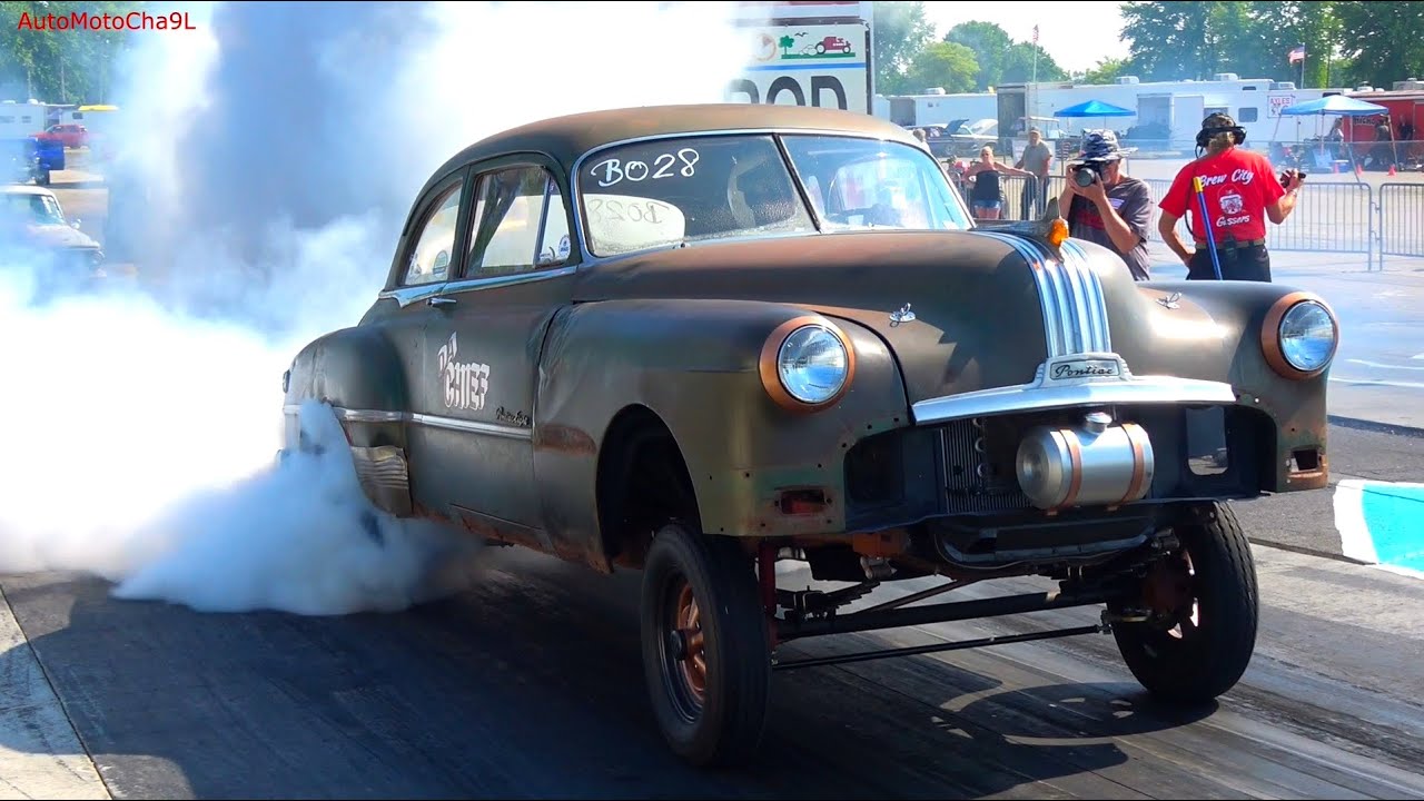 Old Cars Racing Through Time Journey Back to the Golden Age of Gassers ...