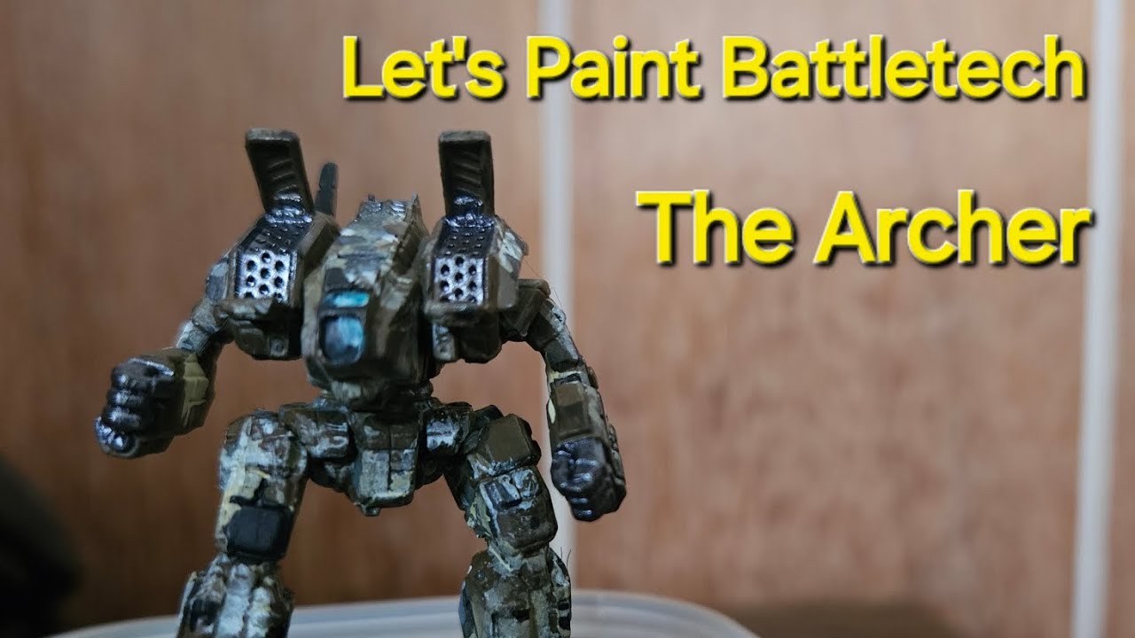 Ep 7- Let's Paint Battletech- The Archer - YouTube