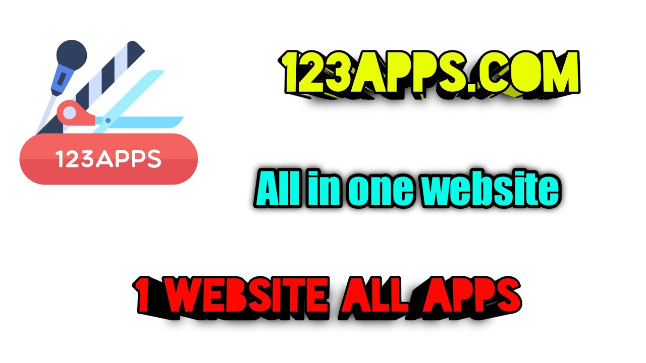 123 app.com || All in one website 1 website and all apps - YouTube