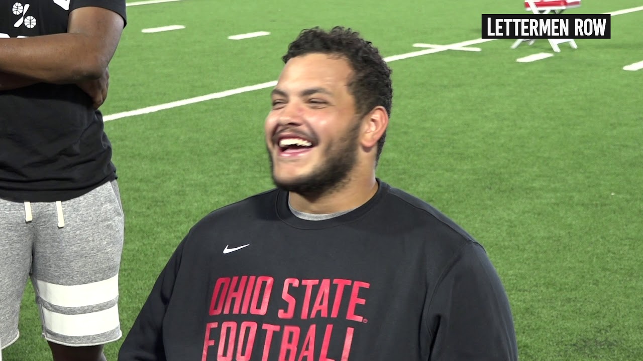 Jonah Jackson: Ohio State offensive lineman preseason camp interview ...