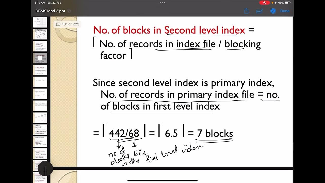 Numerical problems on multilevel indexing - YouTube