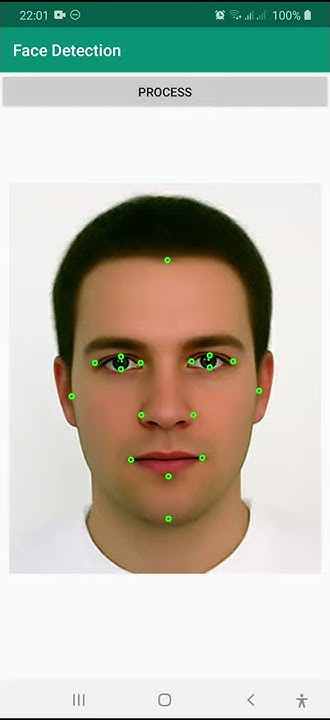 Face Detection algorithm (android studio) - YouTube