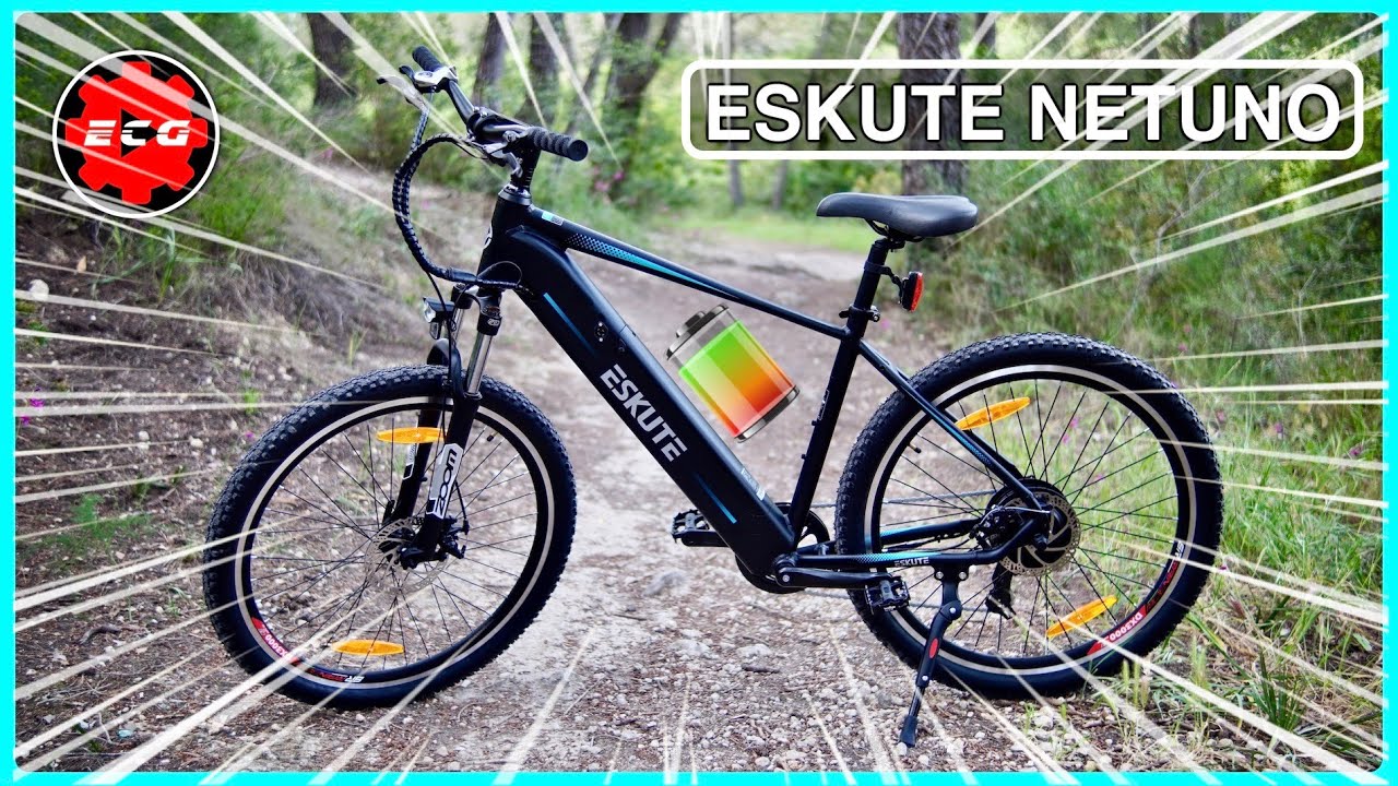 E-bike ESKUTE Netuno (Mountain Bike eléctrica) - YouTube