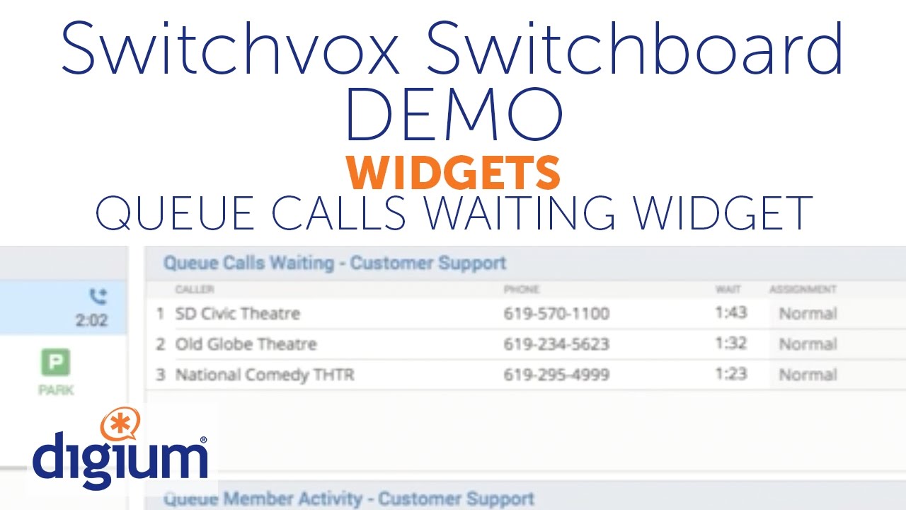 How to Use the Queue Call Control | Switchvox Switchboard - YouTube