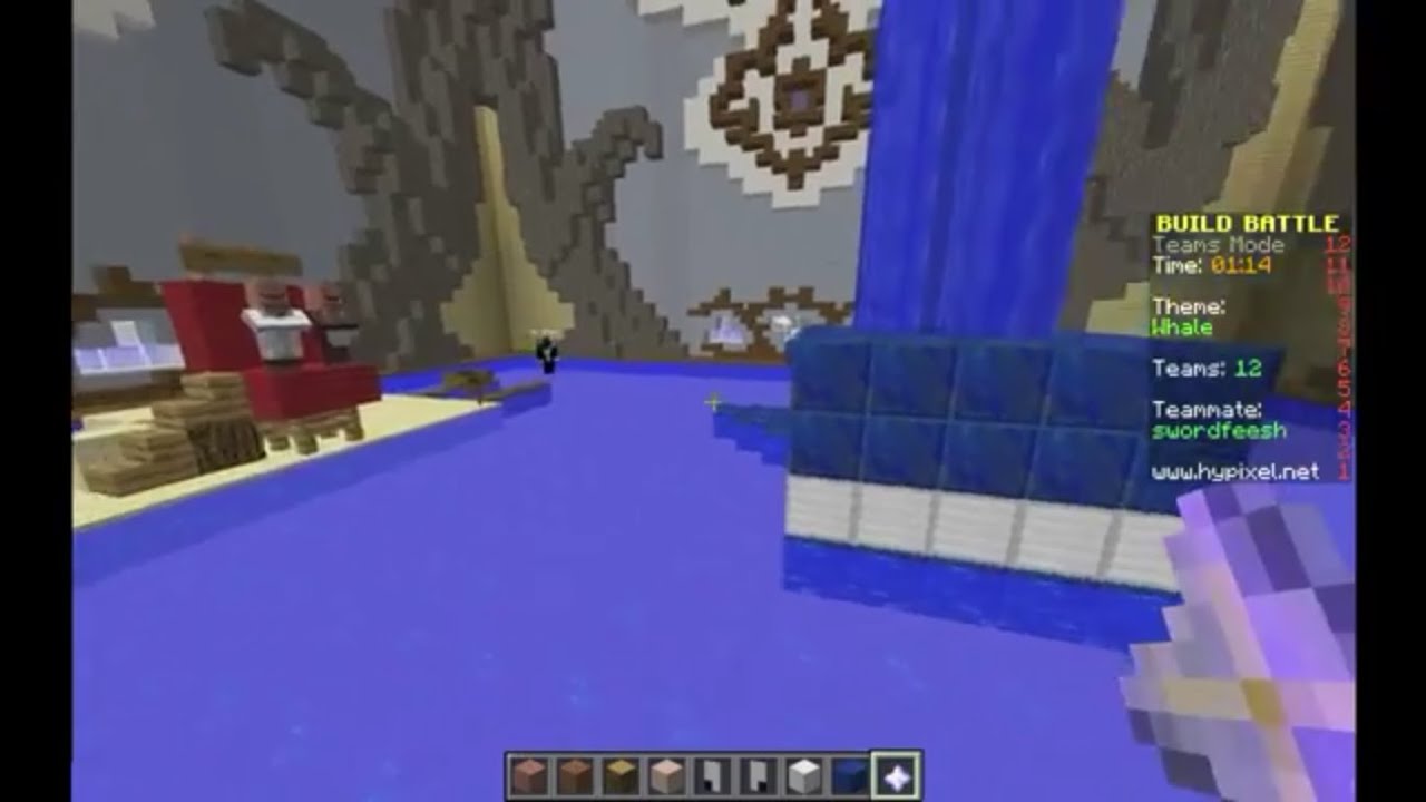 Minecraft | Build Battle w/ Swordfeesh | Whale of a good time... - YouTube