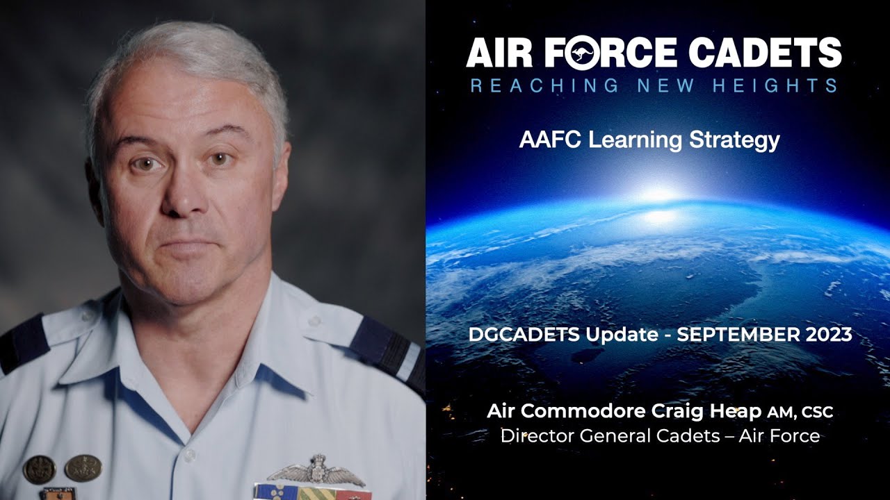 Air Force Cadets Update // Release of New Learning Strategy - YouTube