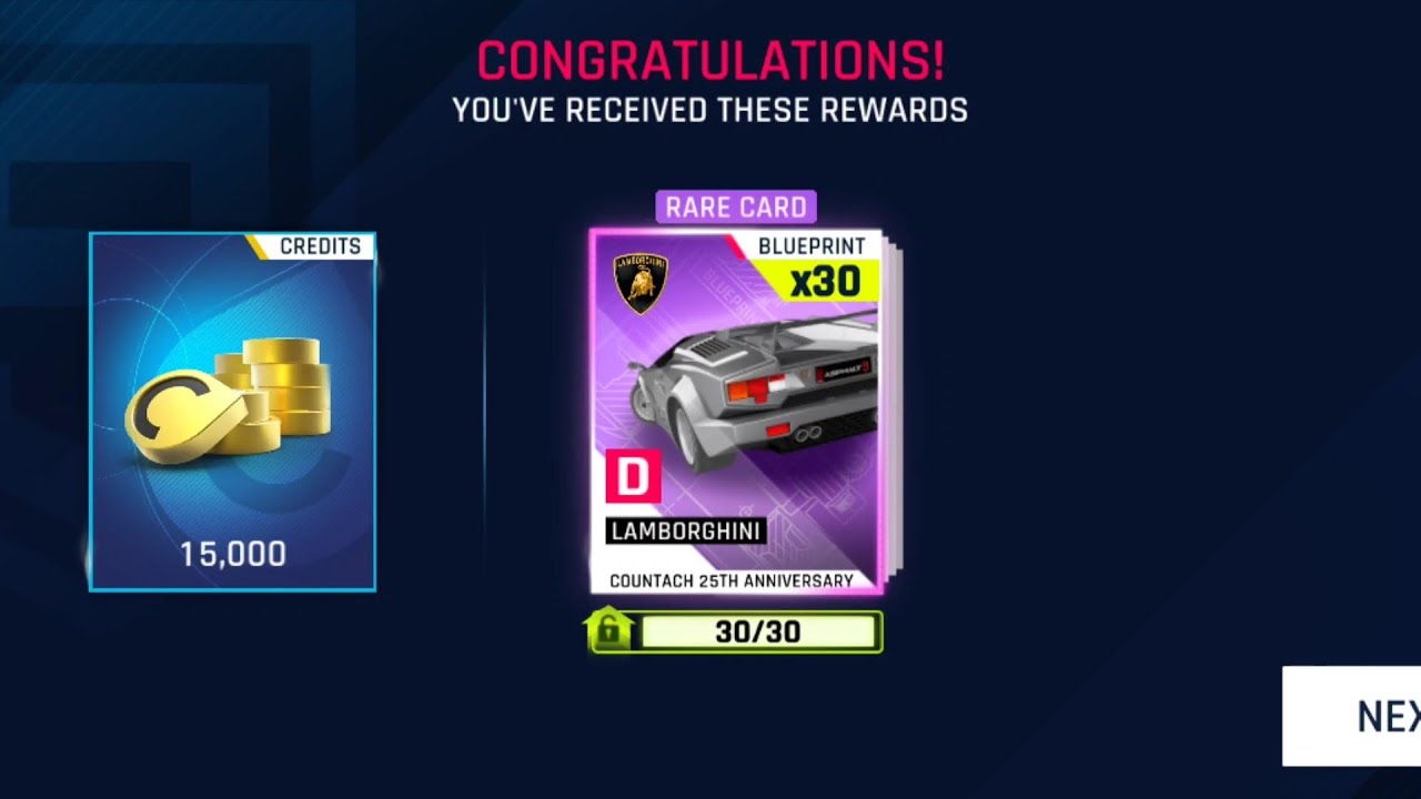 Asphalt 9 | Unlocking Lamborghini Countach 25th Anniversary | 4th ...